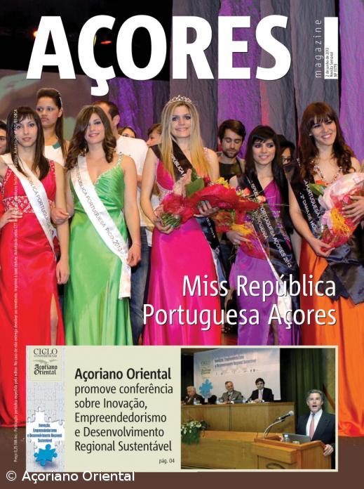Eleição da Miss República Portuguesa Açores - Açoriano Oriental