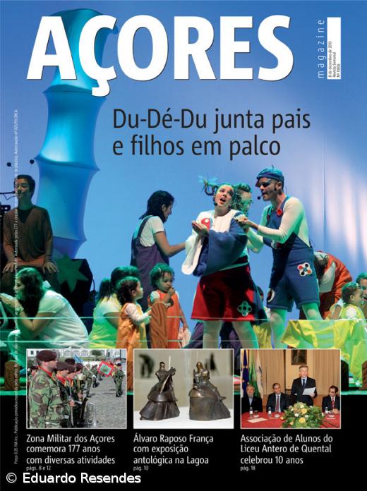 Música Bébé está esta semana na Revista Açores - Açoriano Oriental