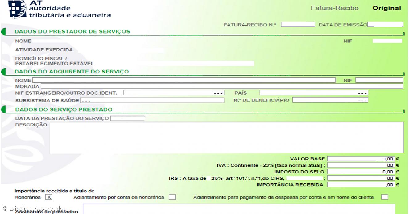 Novo regime dos recibos verdes entra hoje em vigor mas com efeitos só ...