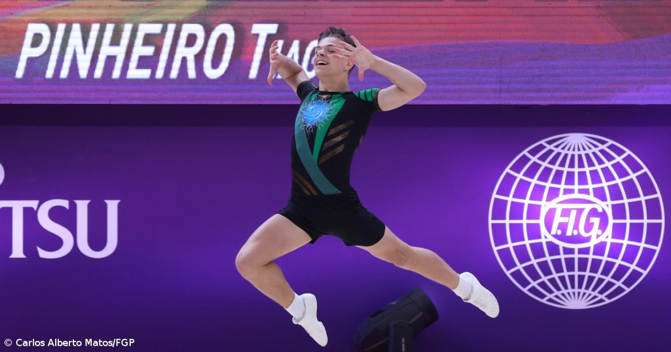 Título mundial para o ginasta Tiago Pinheiro - Açoriano Oriental