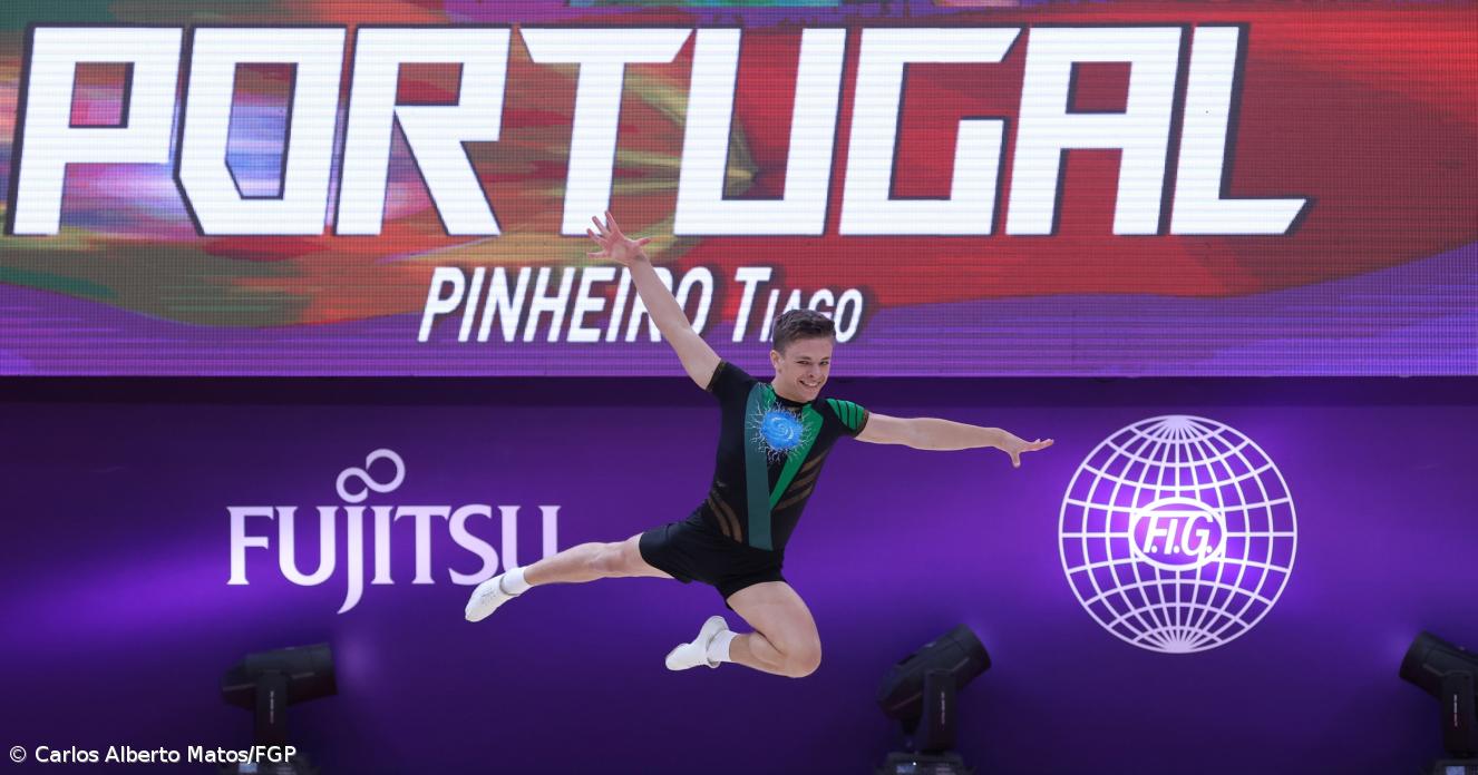 World title for gymnast Tiago Pinheiro - Açoriano Oriental